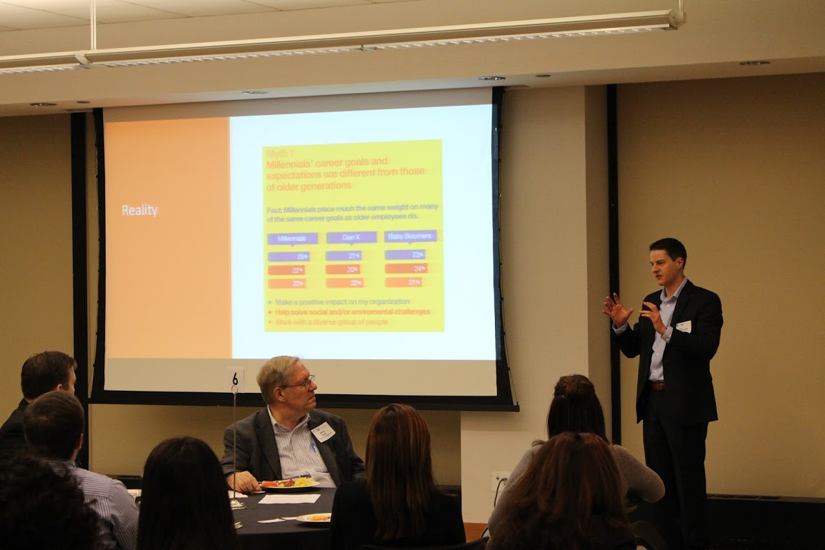 Millennials in the Workplace, C-Suite Breakfast at CNA Insurance - FEI